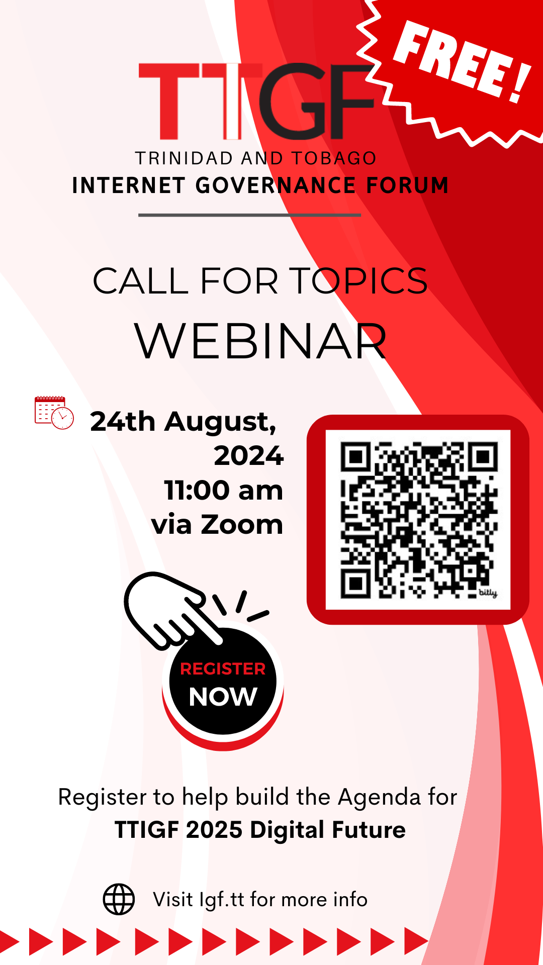 Pre-TTIGF 2025 Webinar – Trinidad and Tobago Internet Governance Forum
